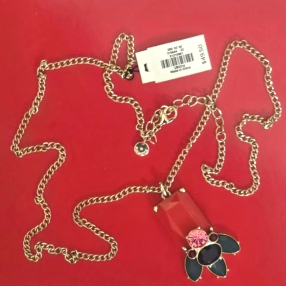 Talbots | Jewelry | Talbots Orange Winter Squash Facted Bead Drop ...